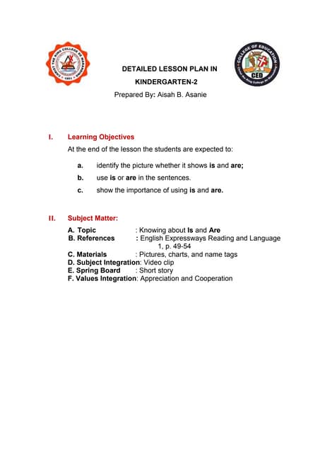 Final lesson plan in Math (4A's Approach) | PDF