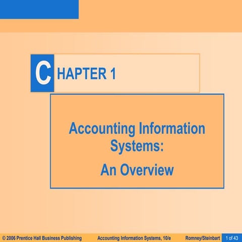 AIS CH_01 Accounting Information Systems an overview.PPT