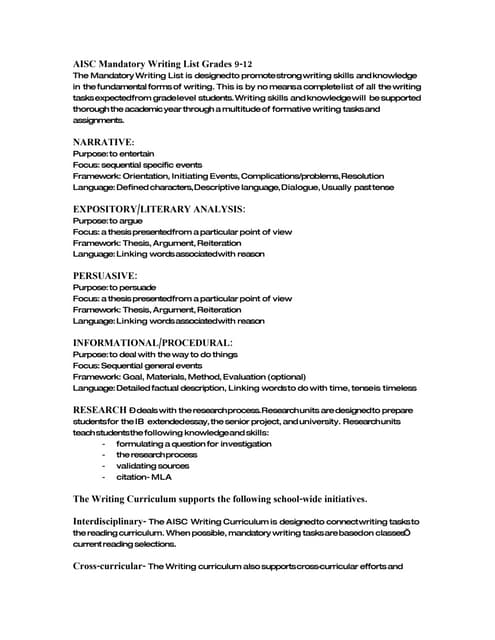 Testing writing | PPT