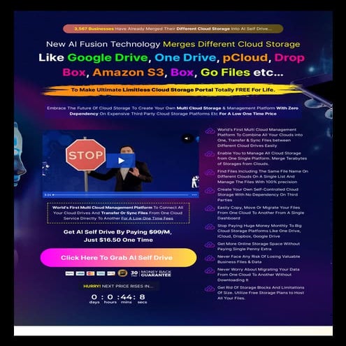 Embrace the Future of Data Storage: AI Self Drive - Your Ultimate Cloud ...