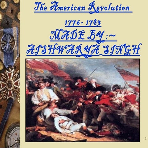 The american revolution.ppt