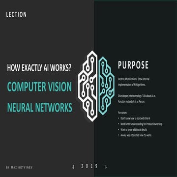 HOW EXACTLY AI WORKS? | PPT
