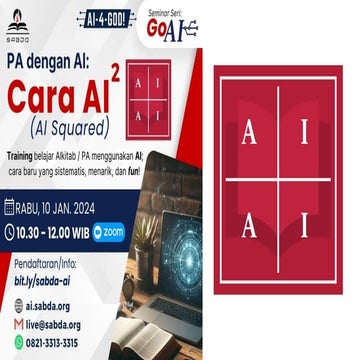 GoAI: PA dengan AI: Cara AI2 (AI Squared) | PPT