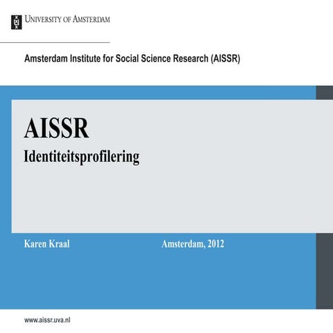 Aissr organisatie structuur | PPT