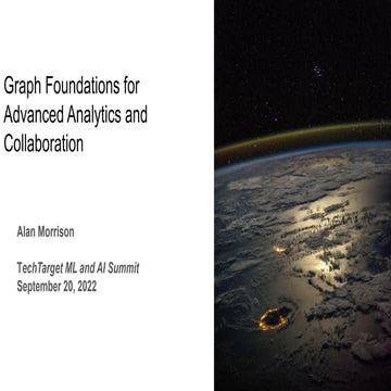 Graph Foundations for Advanced Analytics and Collaboration | PPT