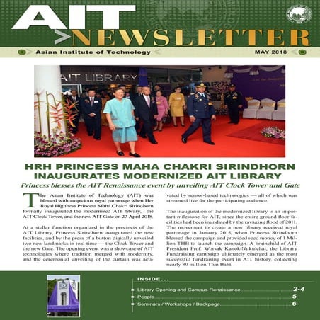 AIT Newsletter May 2018 | PDF