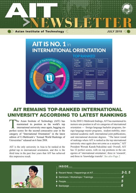 AIT Newsletter August 2016 | PDF