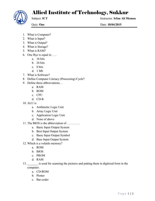 Basic Computer MCQs.pdf