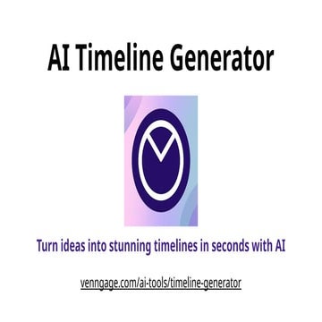 Turn ideas into stunning timelines in seconds—powered by smart AI: AI ...