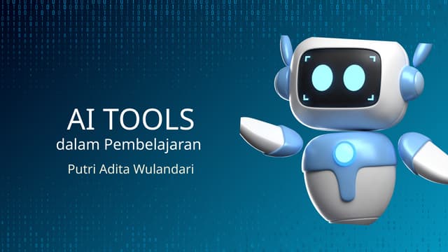 Pemanfaatan Artificial Intelligence (AI) untuk Pembelajaran.pptx