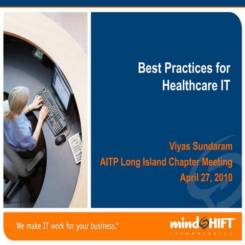 AITP - HIT SIG - Managed Services for Healthcare | PPTX | IT and ...