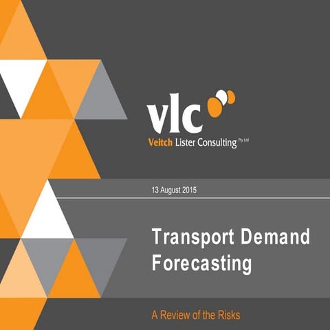 AITPM Transport Demand Forecasting | PPT