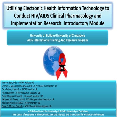 AITRP eHIT 101 tutorial | PPTX