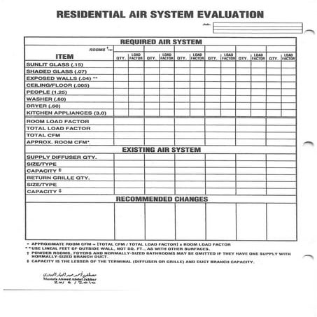HVAC AiR system evaluation | PDF