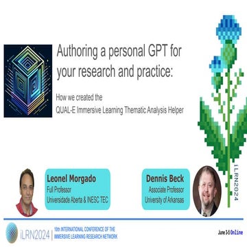 Authoring a personal GPT for your research and practice: How we created ...