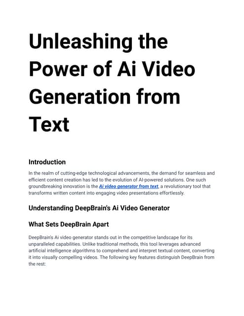 Landscape Case Study – iTender | PDF