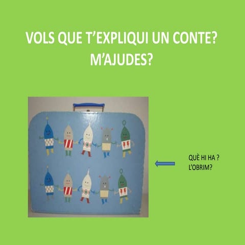 M'AJUDES A FER EL CONTE | PPTX