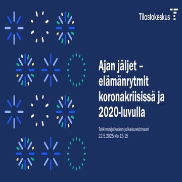 Avaus ja johdanto, osastopäällikkö Hannele Orjala, Tilastokeskus | PDF