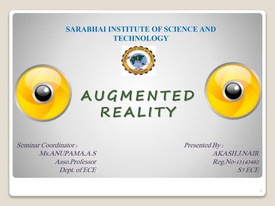 AR & VR technology | PPT