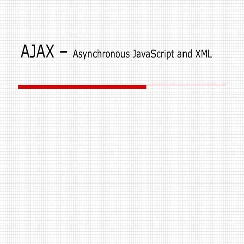 What is Ajax technology?