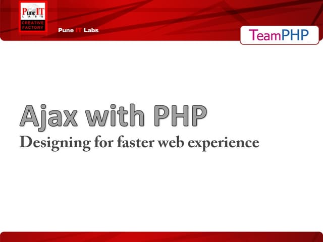 Ajax | PPT Ajax | PPT