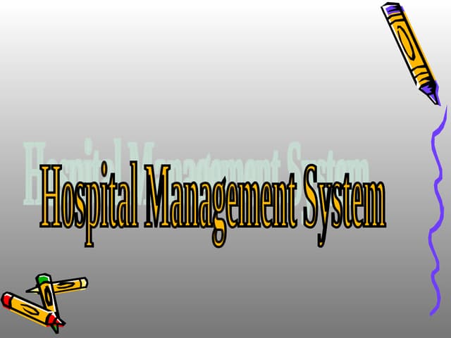 Healthcare Management System for paperless management | PDF