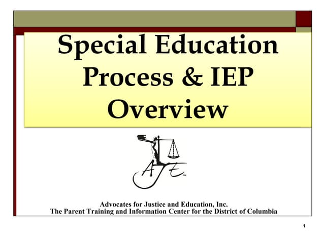 Individualized education program | PPTX