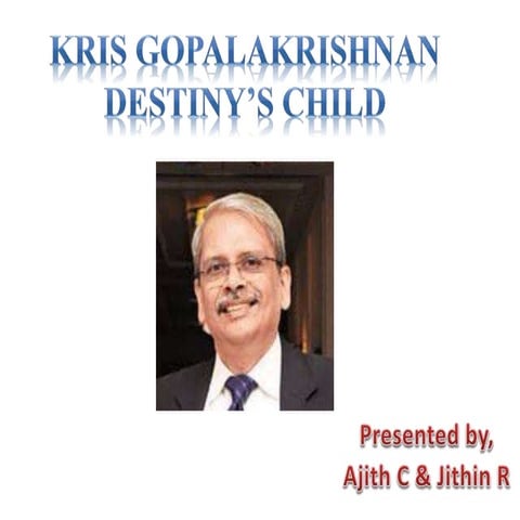 Kris Gopalakrishnan | PPTX