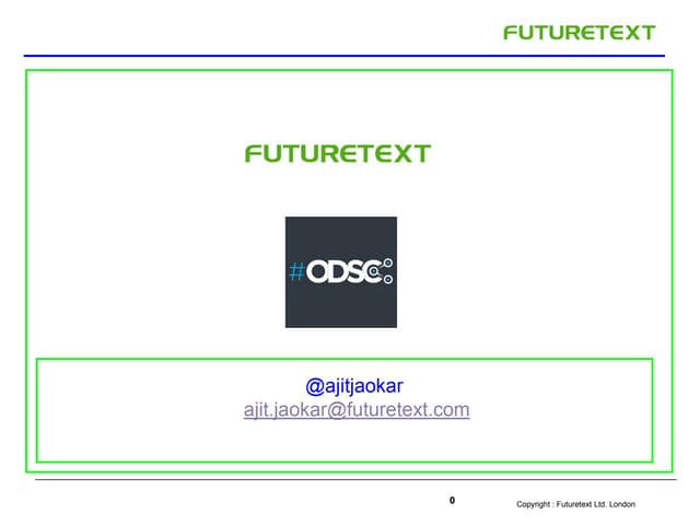Ajit Jaokar Slides Ppt