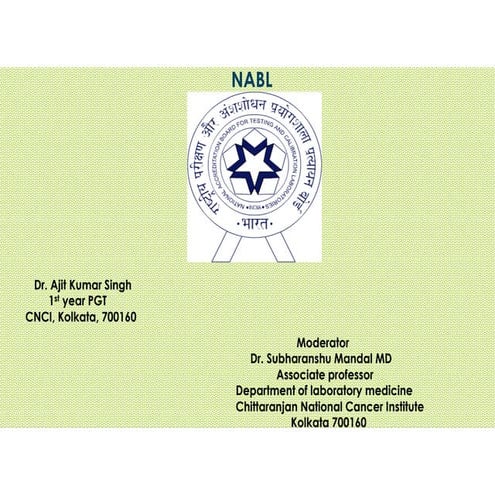 NABL 2012 VS 2022 | PDF