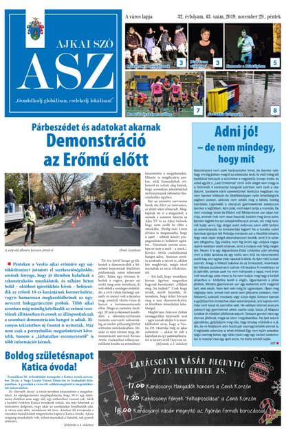 Ajkai Szó 2022. december 23. | PDF
