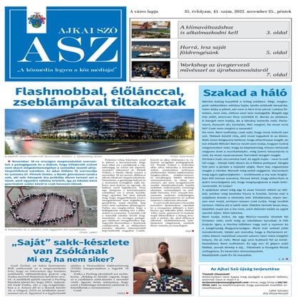 Ajkai Szó 2022. november 25. | PDF