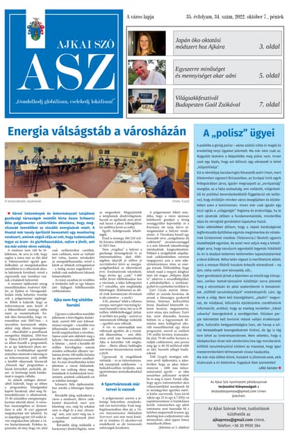 Ajkai Szó 2022. december 23. | PDF