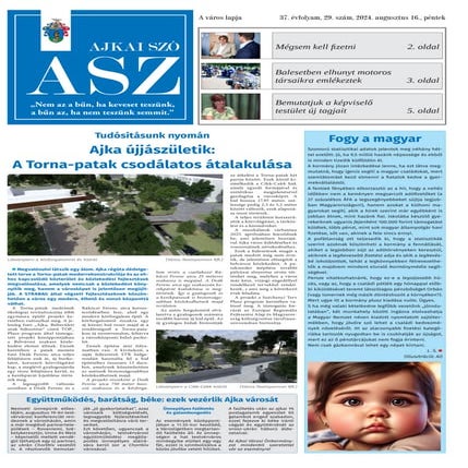 Ajkai_Szó Online újság 2024_augusztus_16 | PDF