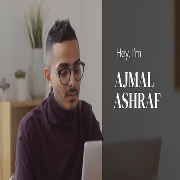 Ajmal Ashraf Canva.pdf | Marketing and Advertising | Business