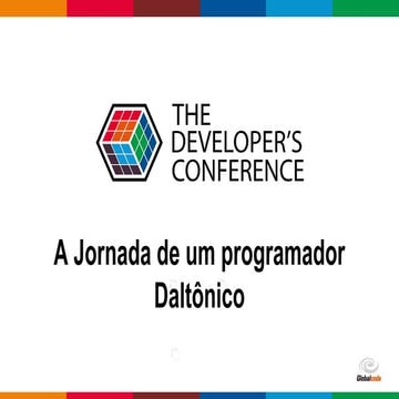 A jornada de um programador daltonico | PPT