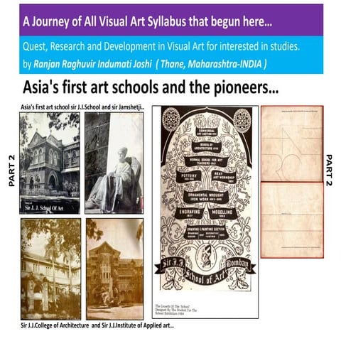A journey of all visual art syllabus part 2 | PPT