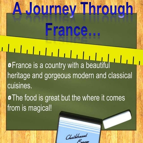 A journey through france | PPTX