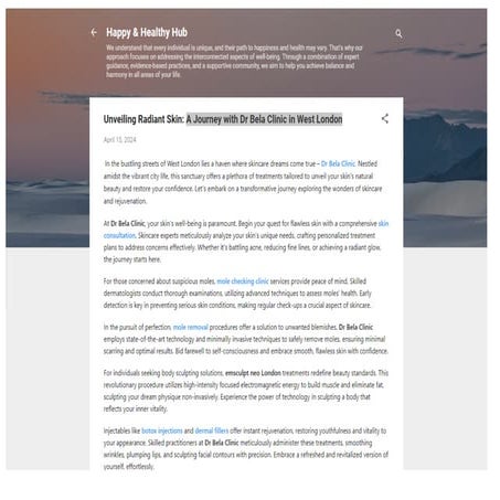 A Journey with Dr Bela Clinic in West London.pdf