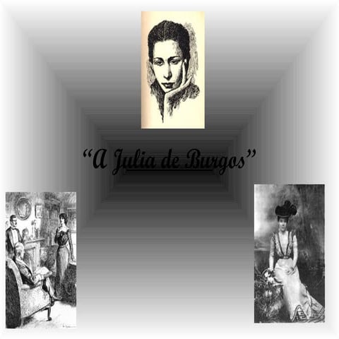 A julia de burgos good no quiz | PPT