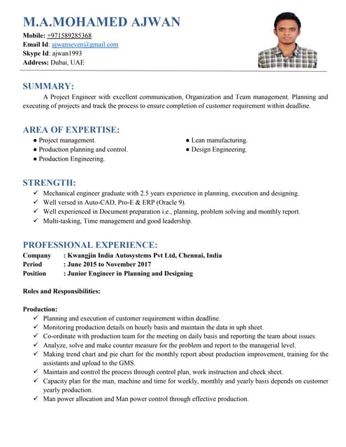 Ankush kumar cv | DOCX
