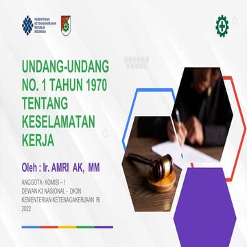 AK3U - UU No.1 Tahun 1970 - [Bapak Amri].pptx