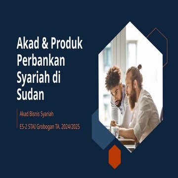 Akad & Produk Perbankan Syariah di Sudan.pptx