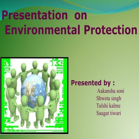 Environnmental Potection | PPTX