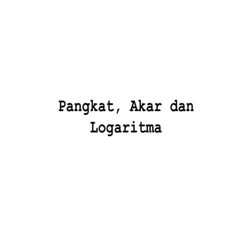 A Kar Pangkat | PPT