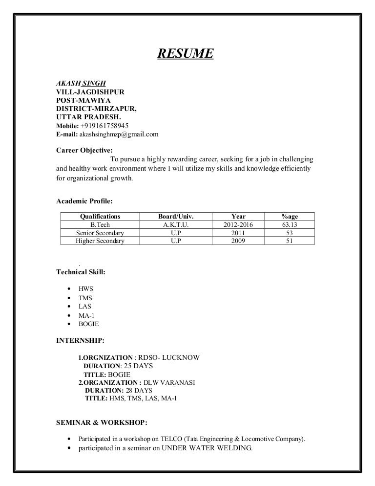 Akash Resume