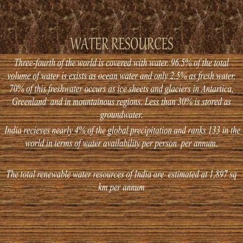 water resources | PPSX