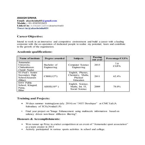 Ashish resume (2) - Copy | PDF