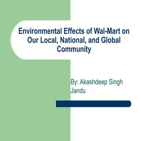 Business ethics case study on walmart | PPTX
