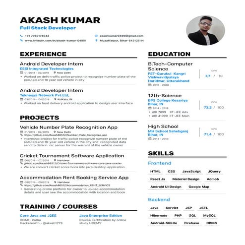 Akash kumarresume | PDF